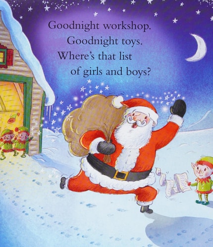 Goodnight Santa – Classroom Bookshelf
